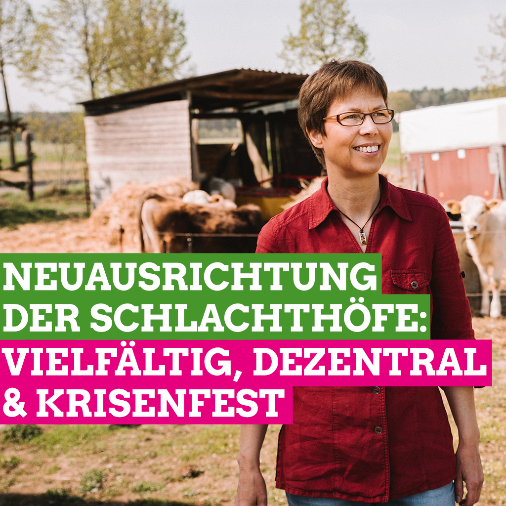 Zukunft der Schlachthöfe neu gestalten Zukunft der Schlachthöfe neu gestalten